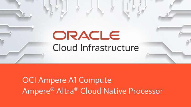 OCI Ampere A1 Compute